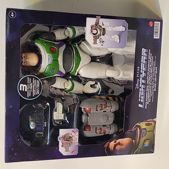Mattel | Toys | Disney Pixar Lightyear Space Ranger Gear Alpha Buzz ...